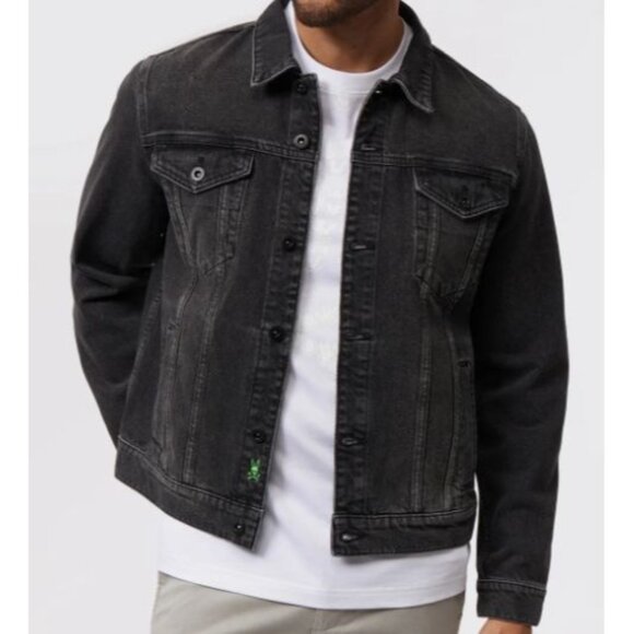 Psycho Bunny | Jackets & Coats | New Psycho Bunny Pathe Denim Black ...